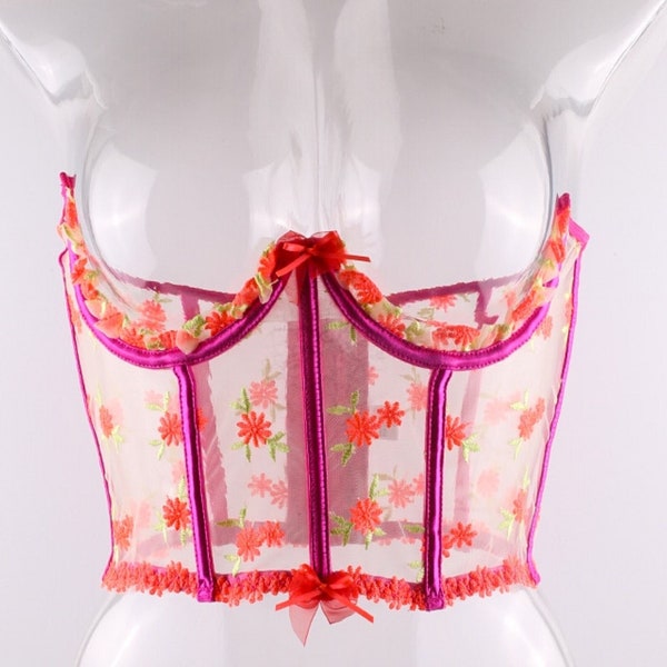 Cupless Corset - Etsy