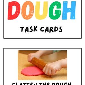 Playdough Task Cards - Etsy