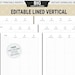 Editable Classic Happy Planner Monthly Calendar Inserts, Printable ...