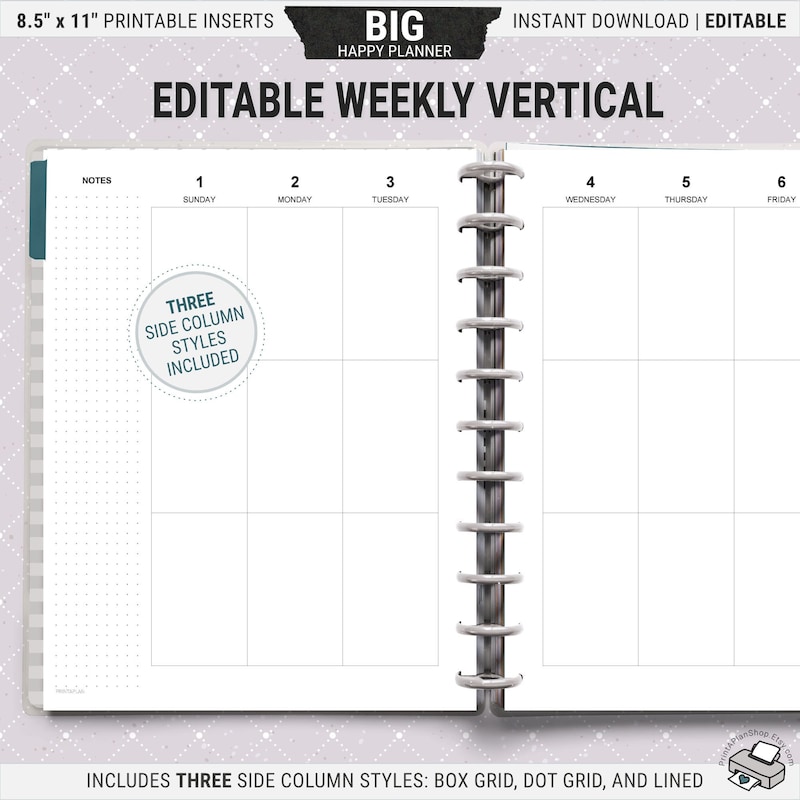 Happy Planner - Etsy