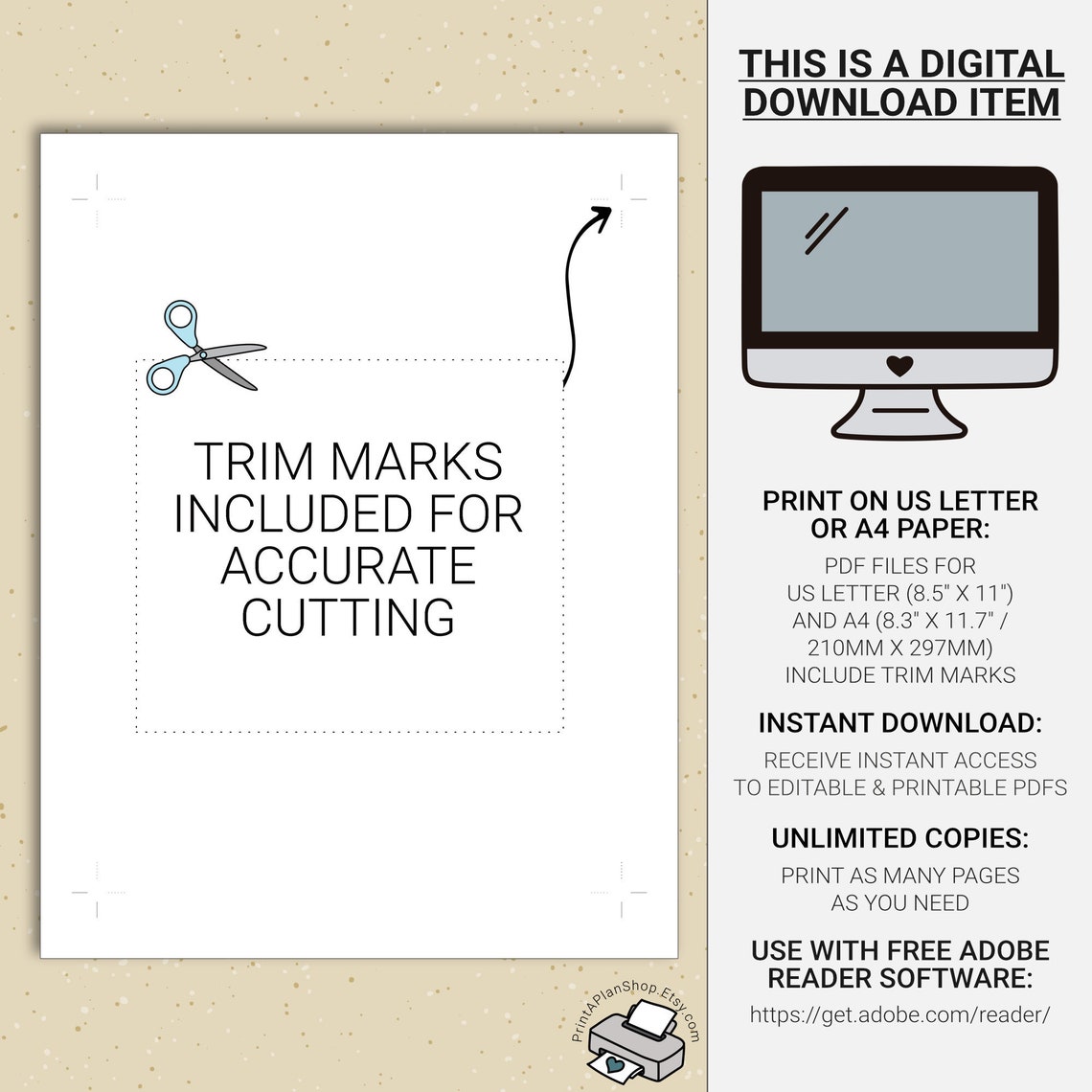 Editable Classic Happy Planner Monthly Calendar Inserts, Printable ...