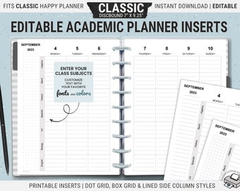 Teacher Planner Editable - Etsy
