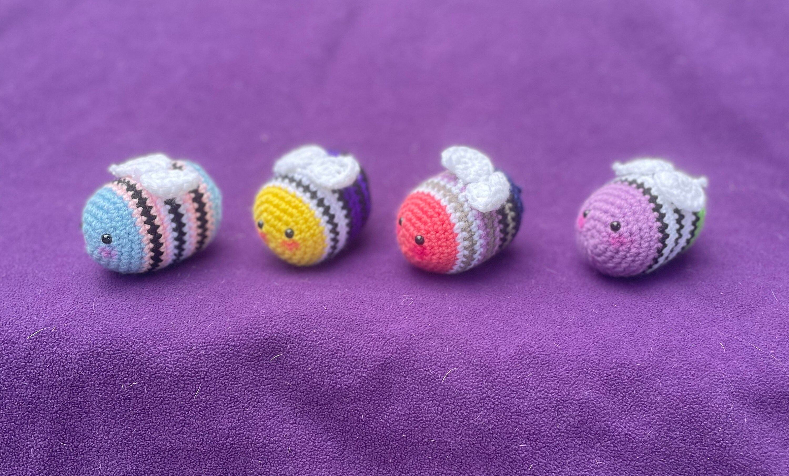 Pride Bees! LGBT+ Bees! - Etsy