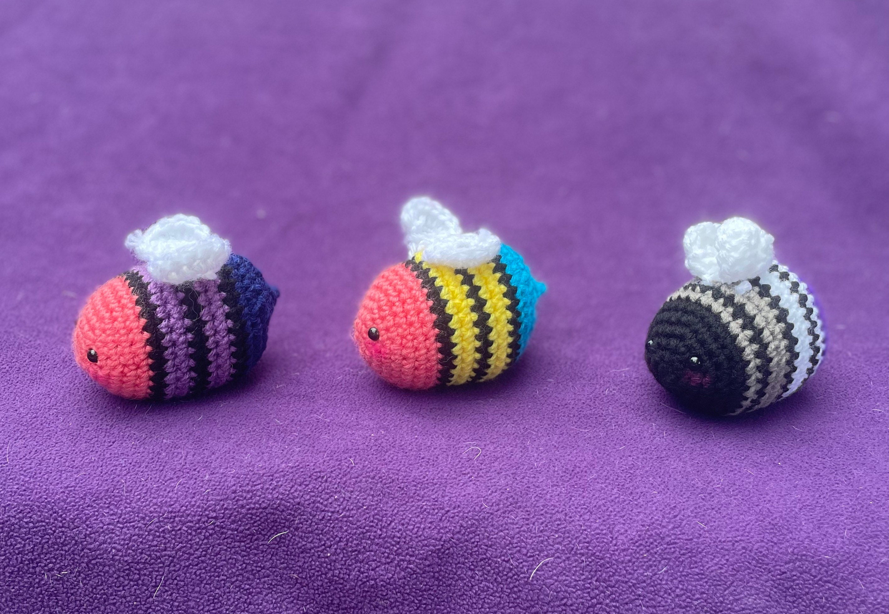 Pride Bees! LGBT+ Bees! - Etsy