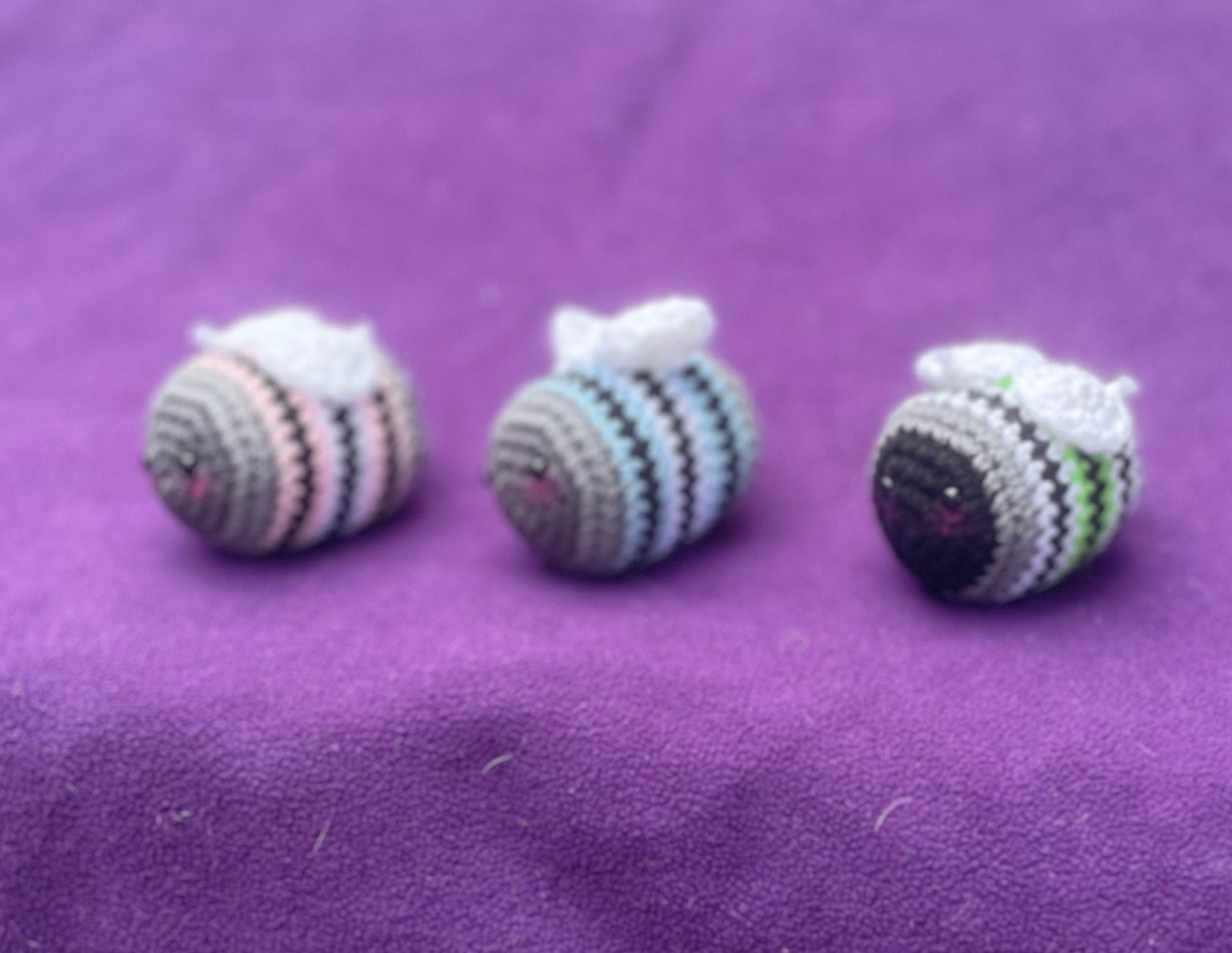 Pride Bees! LGBT+ Bees! - Etsy