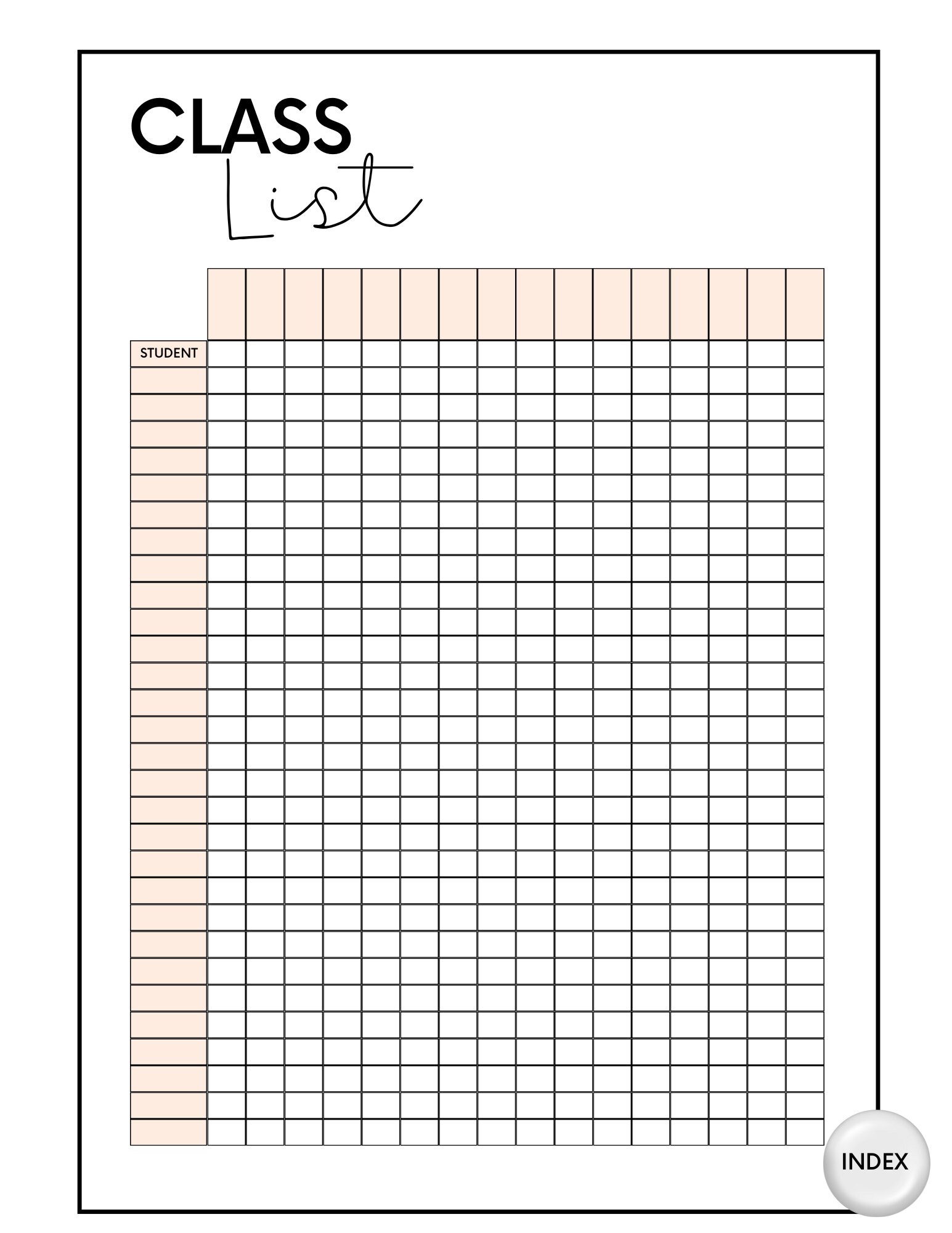 Digital & Printable One Stop Full Year Teacher Planner reusable ...