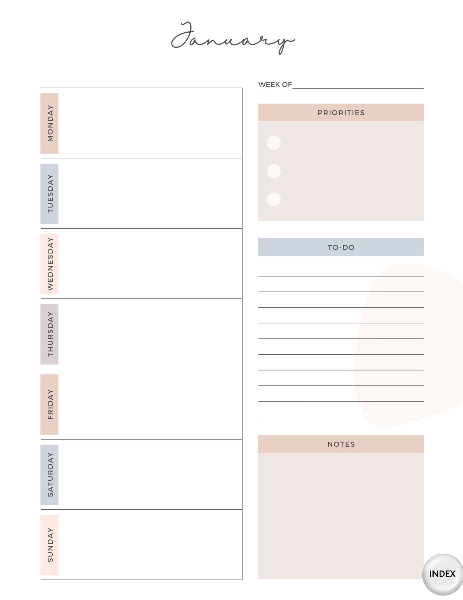 Digital & Printable One Stop Full Year Teacher Planner reusable ...