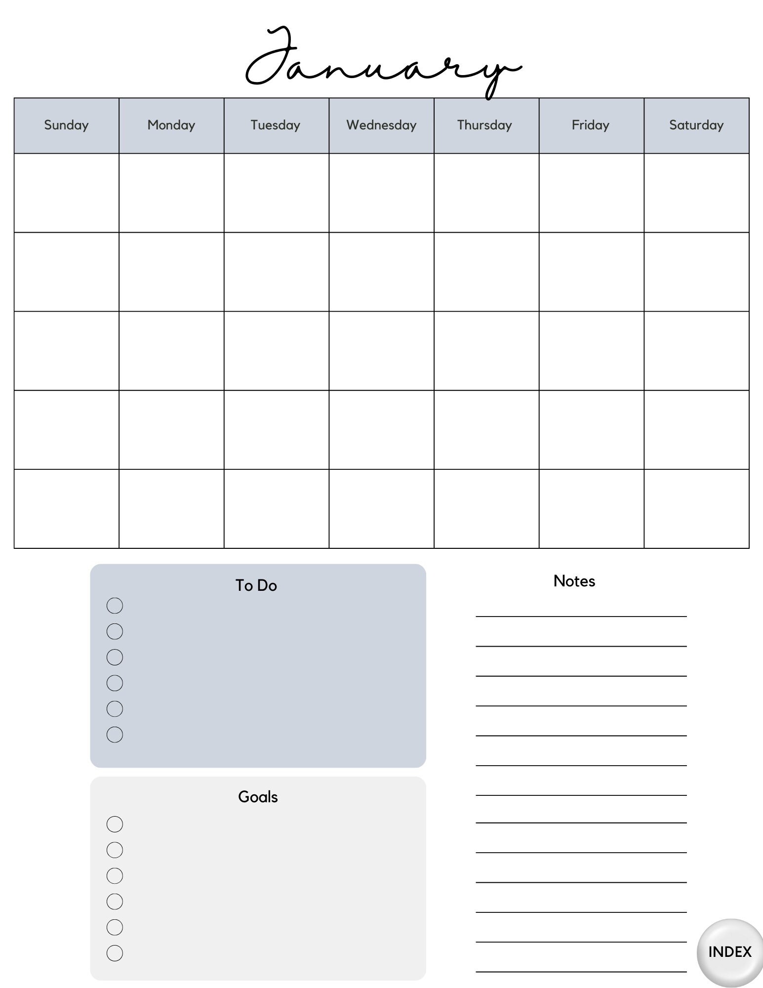 Digital & Printable One Stop Full Year Teacher Planner reusable ...