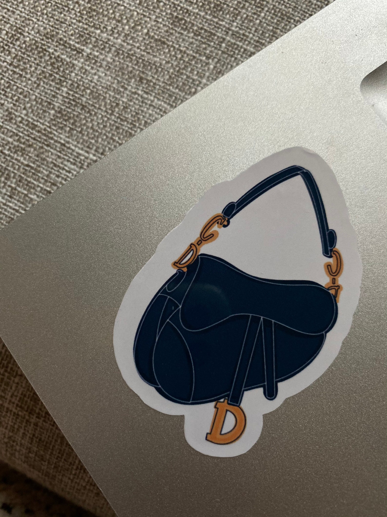 Saddle bag sticker | Etsy