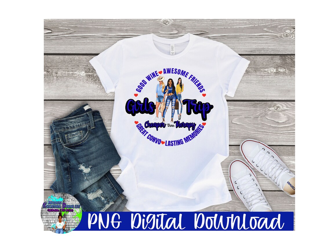 Girl's Weekend...cheaper Than Therapy Girl's Trip - Etsy