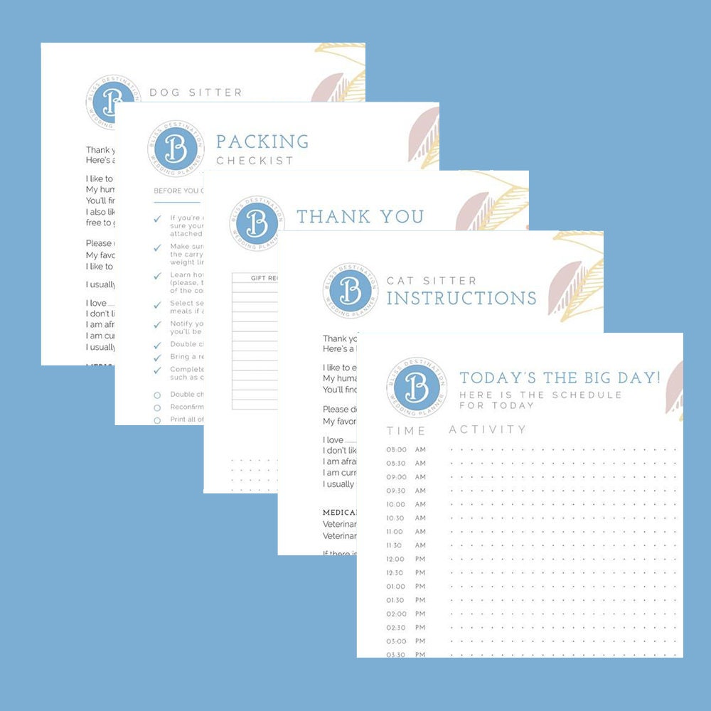 All of Our Best Printable Checklists! - Etsy