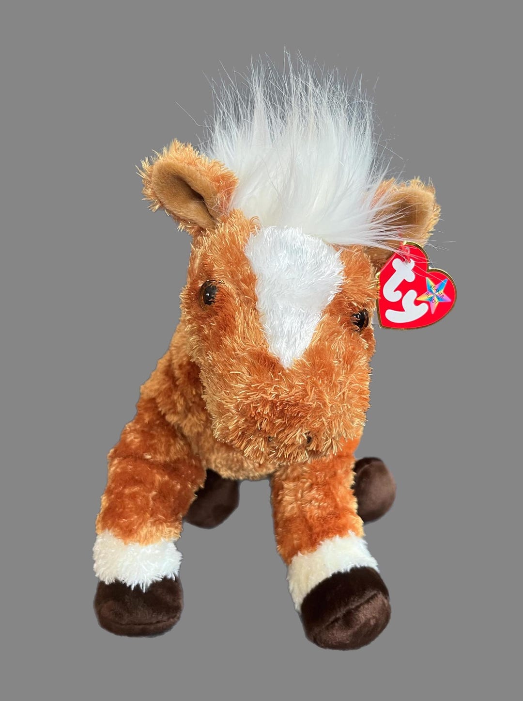 TY TROTTER PONY Buddy, Original Beanie Buddies Collection, Stuffed ...