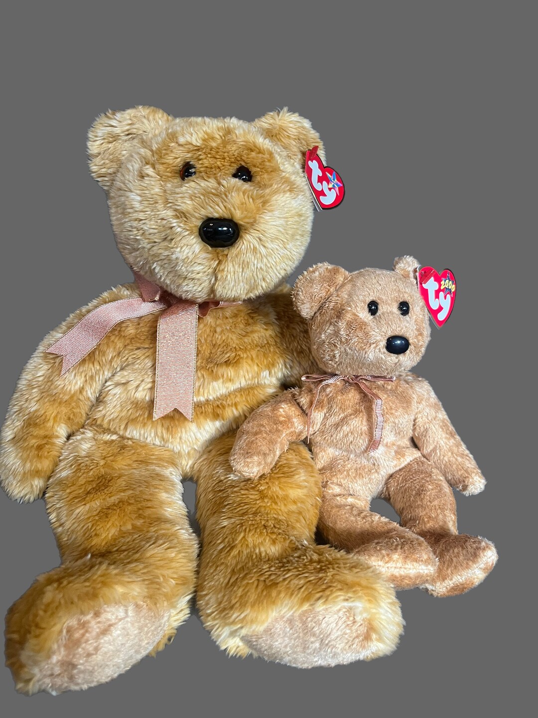 TY Cashew Duo Beanie & Buddy, Original Beanie Buddies Collection - Etsy