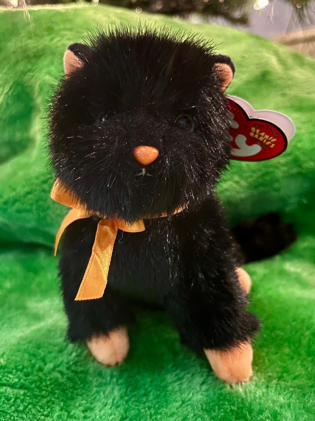TY Jinxy, Rare, Original Beanie Babies Collection, Plush Kitty ...