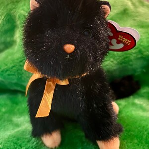 TY Jinxy, Rare, Original Beanie Babies Collection, Plush Kitty ...
