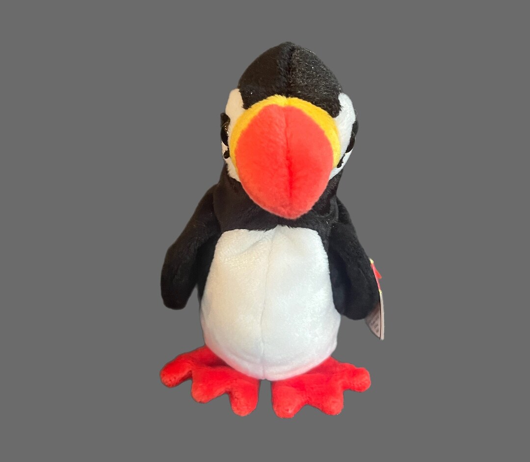 TY PUFFER PENGUIN, Original Beanie Babies Collection, Rare, Retired - Etsy