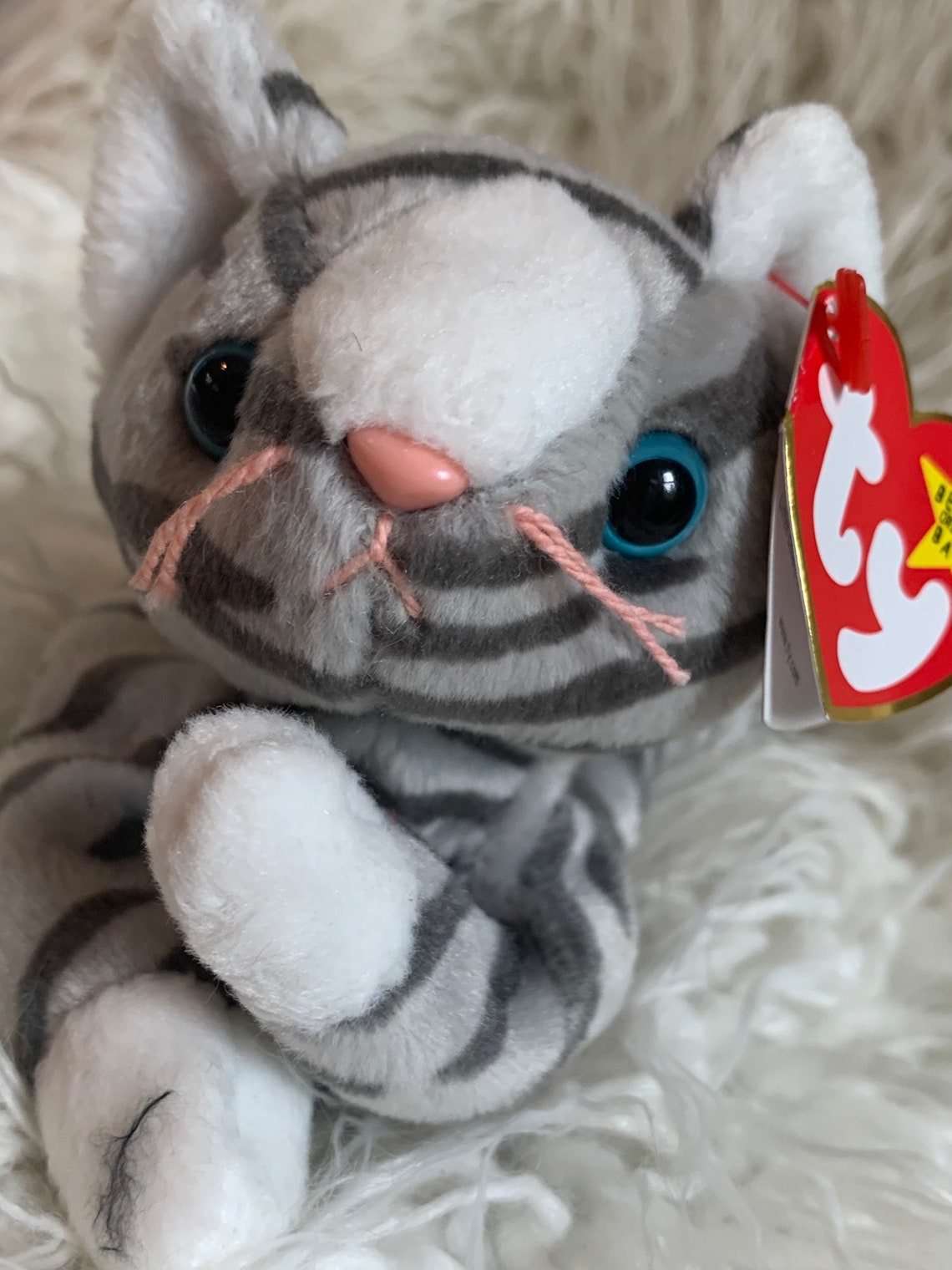 Ty Beanie Babies Prance the cat Original Beanie Babies | Etsy