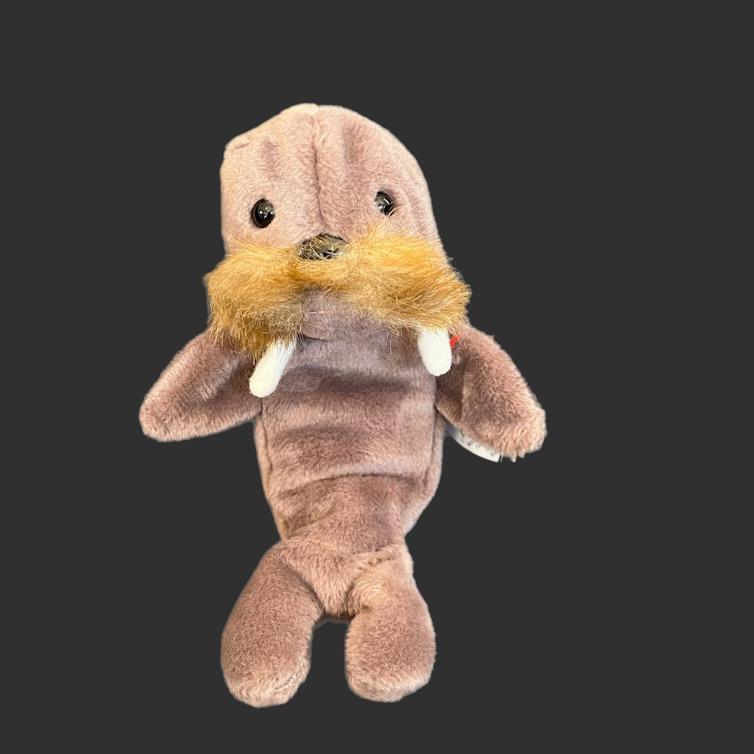 TY JOLLY WALRUS, Original Beanie Babies Collection, Stuffed Animal Toys ...