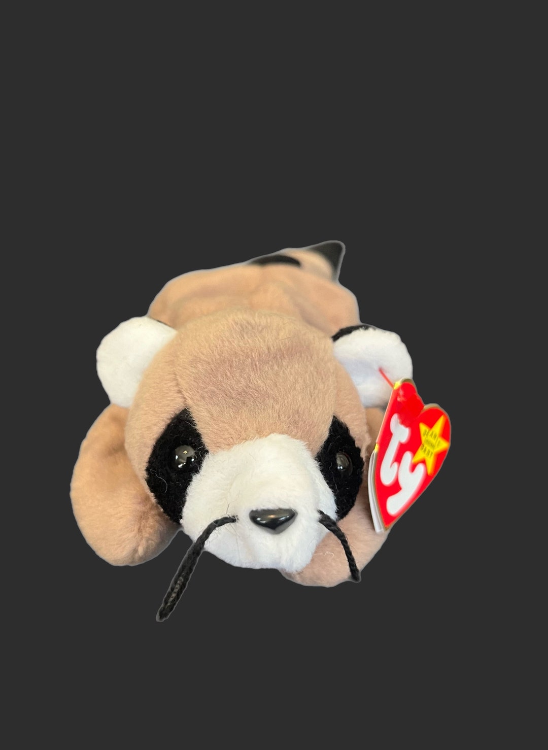 TY Ringo Style 4014 Raccoon, Original Beanie Babies Collection, Rare ...