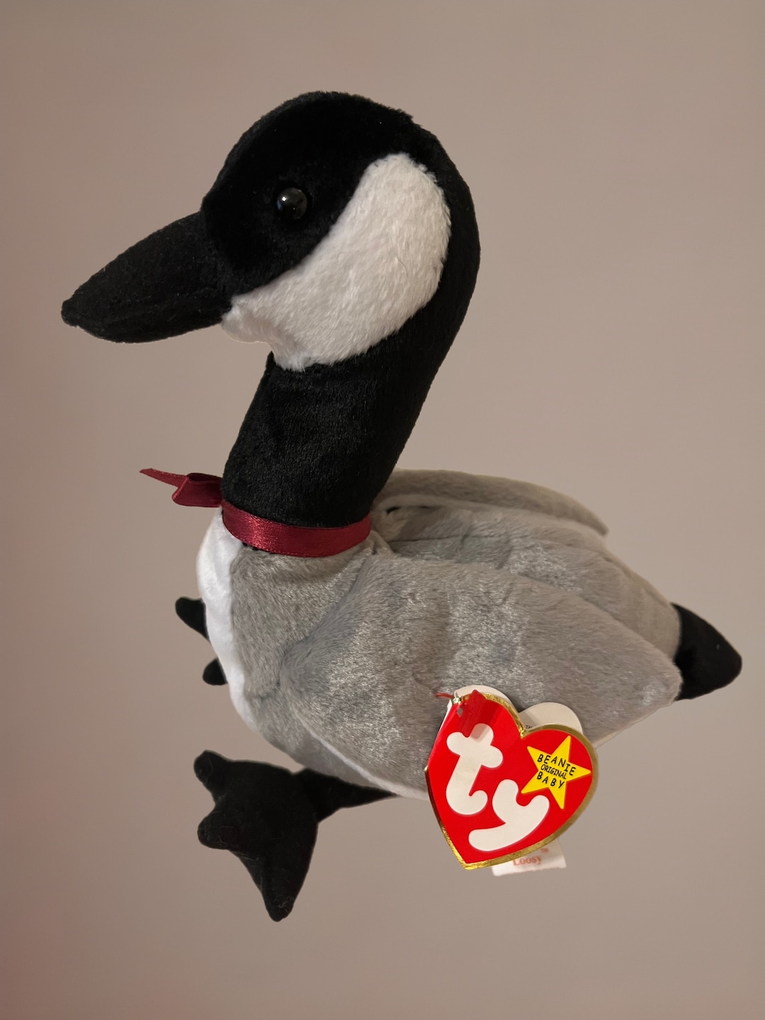 TY LOOSY GOOSE Beanie Baby, Original Beanie Babies Collection - Etsy