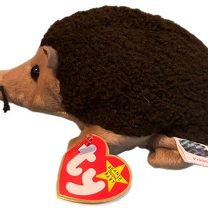 TY Prickles Hedgehog, Original Beanie Babies Collection, Stuffed Plush ...
