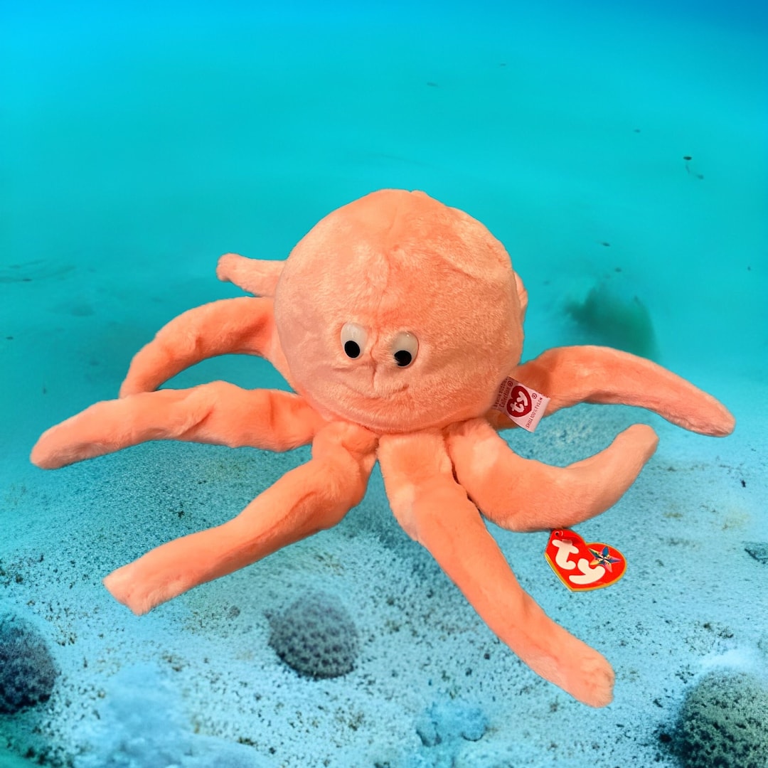 Ty Inky Buddy, Original Beanie Babies Collection, Retired, Stuffed ...