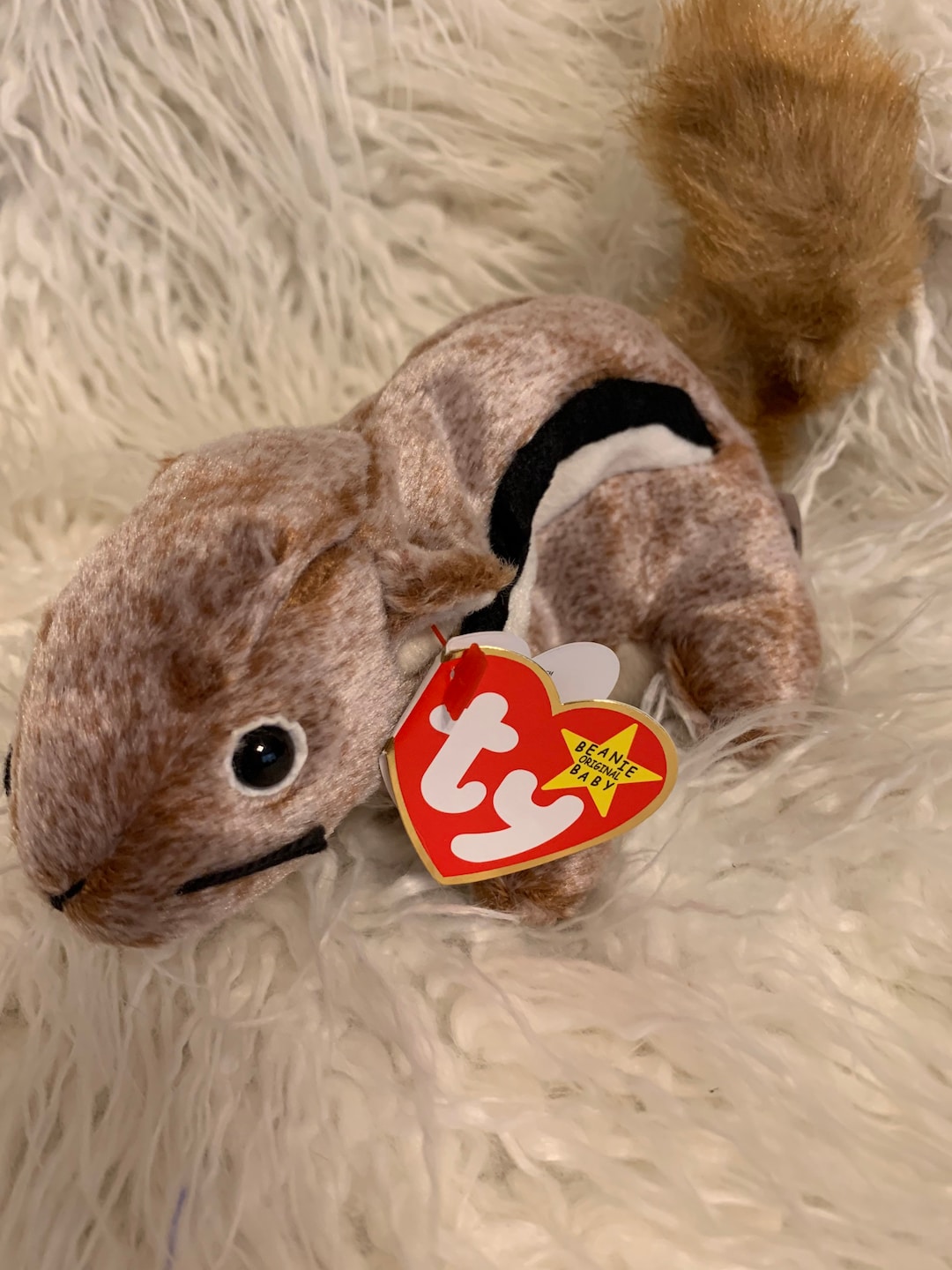 Ty Beanie Baby Chipper, Original Beanie Babies Collection, Rare ...