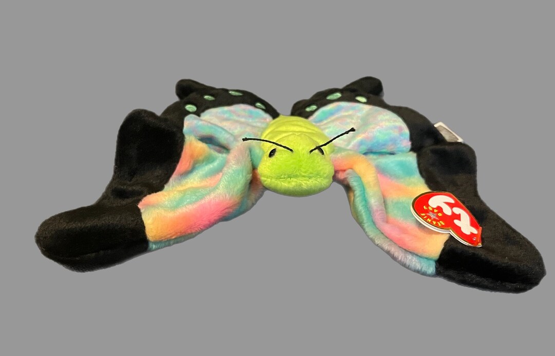 FLOAT BUTTERFLY Beanie Baby, Ty Original Beanie Babies Collection ...