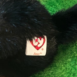 TY Jinxy, Rare, Original Beanie Babies Collection, Plush Kitty ...