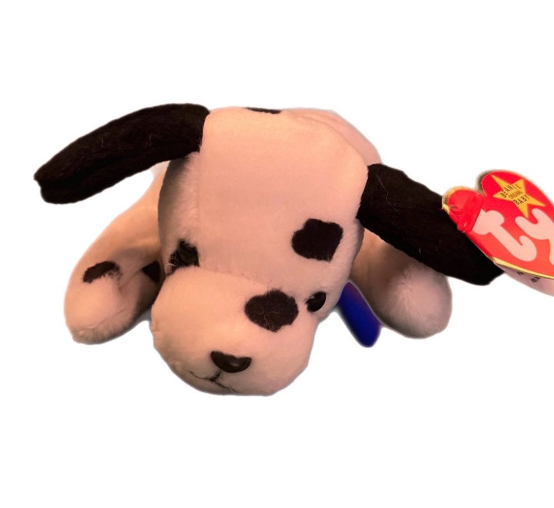 TY DOTTY DALMATIAN, Original Beanie Babies Collection, Stuffed Plush ...