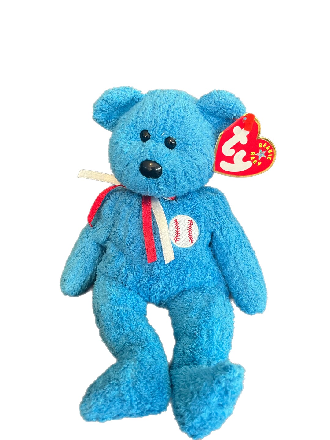 TY Addison Beanie, Original Beanie Babies Collection, Baseball Bears ...