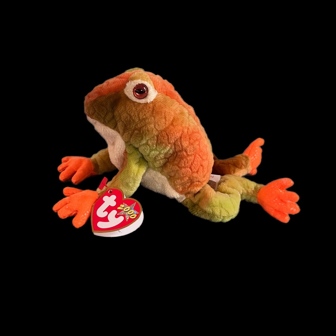 TY PRINCE FROG Buddy, 15 Inches, Original Beanie Babies Collection ...