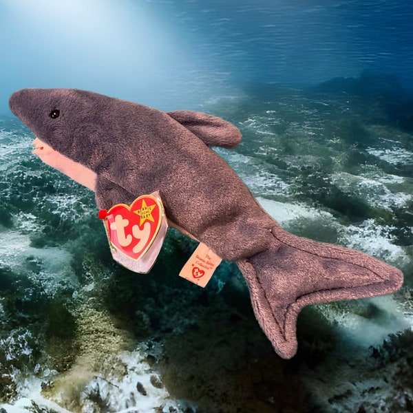 Ty Shark Plush - Etsy