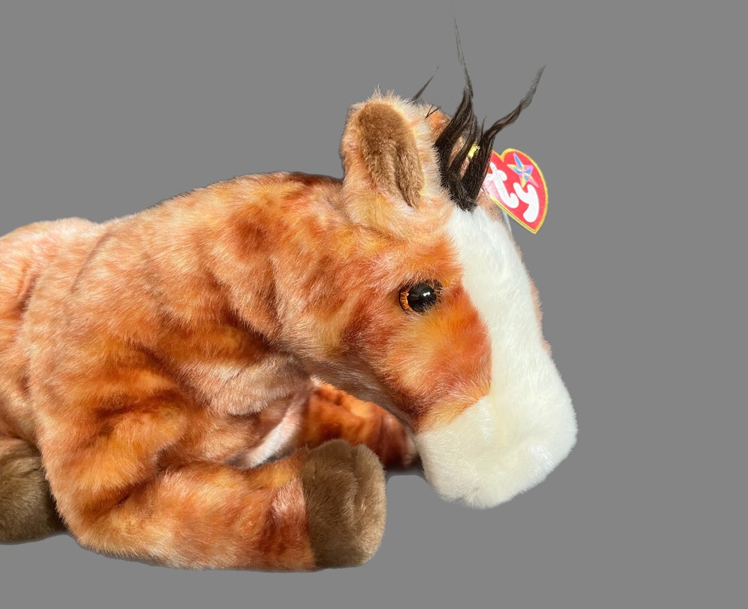 TY OATS PONY Buddy, Original Beanie Babies Collection, Sparkly, Stuffed ...
