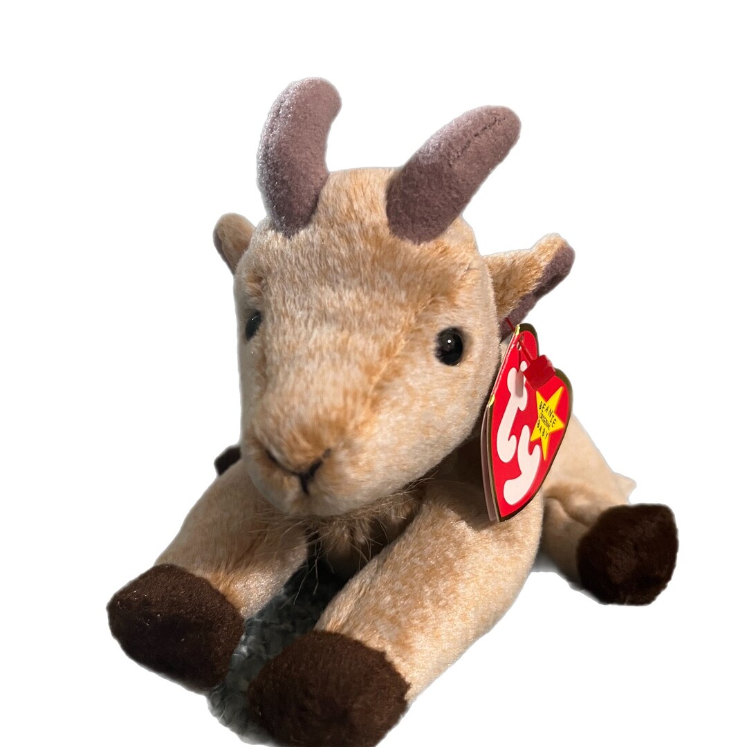 TY GOATEE GOAT, Original Beanie Babies Collection, Stuffed Plush Toy - Etsy