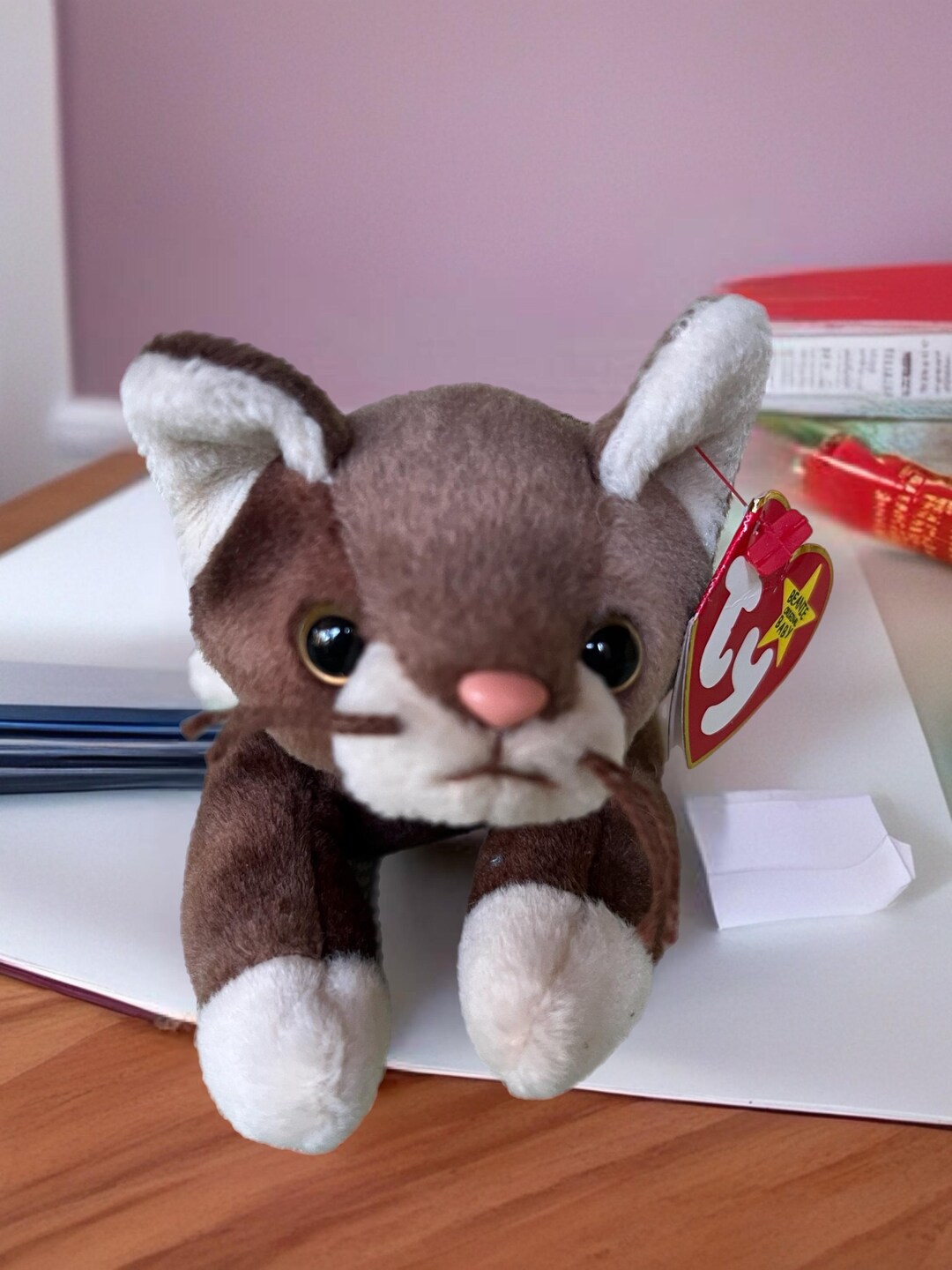Ty POUNCE the Cat, Original Beanie Babies Collection, Rare, Retired - Etsy