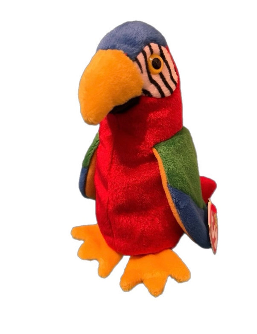 TY JABBERS PARROT, Original Beanie Babies Collection, Stuffed ...