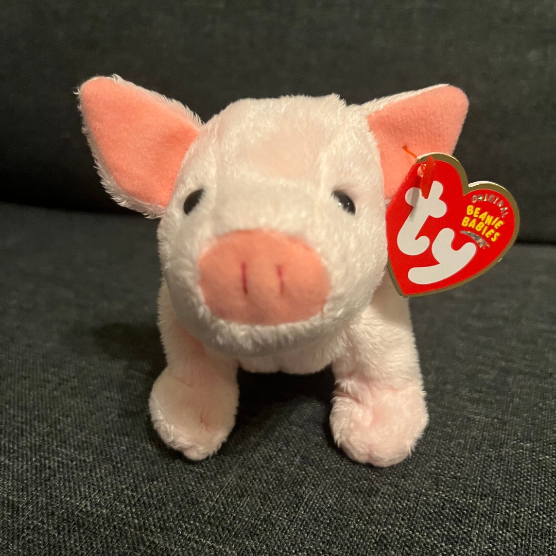 Ty Luau Pig Beanie Baby, Original Beanie Babies Collection, Retired - Etsy