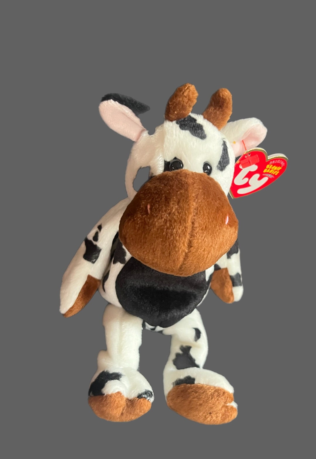 TY TIPSY COW, Original Beanie Babies Collection, 9 Inches, Stuffed ...