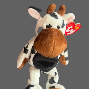 TY TIPSY COW, Original Beanie Babies Collection, 9 Inches, Stuffed ...