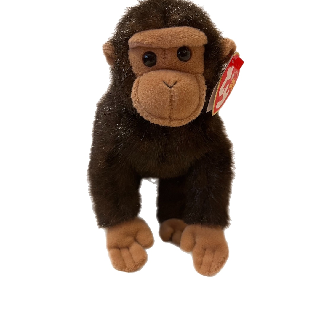 TY WEAVER GORILLA Original Beanie Babies Collection Stuffed - Etsy