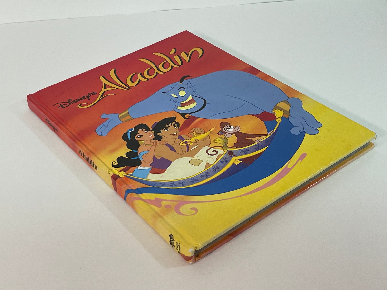 1992 "aladdin" Disney Classic Series Hardcover Book - Twin Books ...