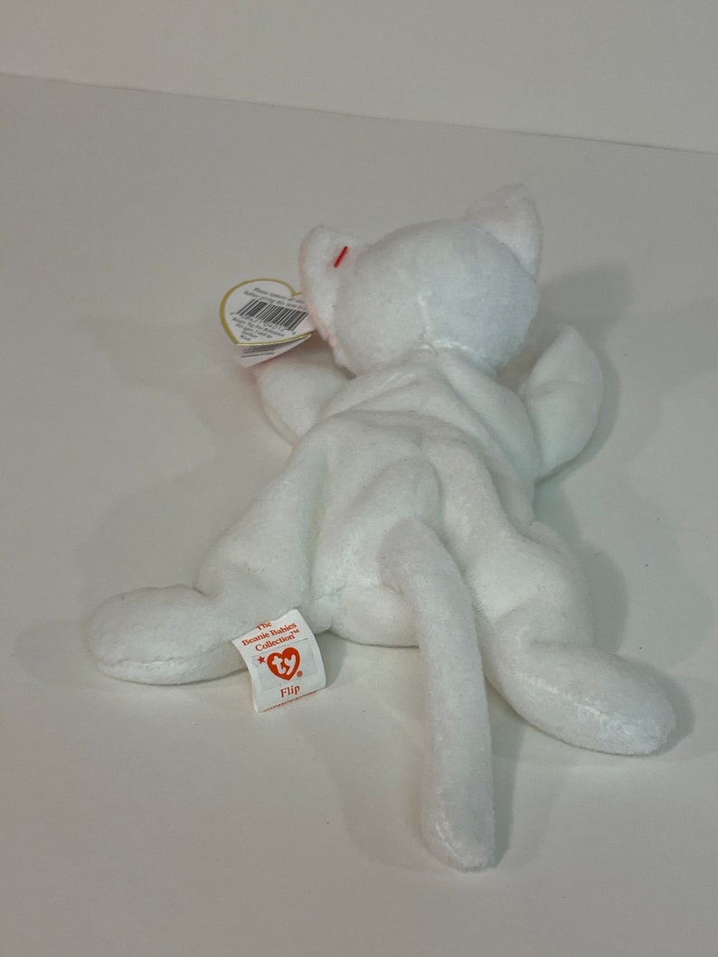 1996 Flip the Cat Ty Beanie Baby 4012 - 4th Gen Red Heart Hang Tag ...