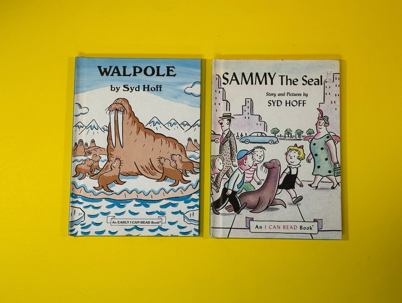 1970s Sammy the Seal & Walpole Hardcover Books by Syd Hoff - Harper Row ...