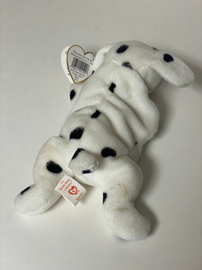 1996 Sparky the Dalmatian Ty Beanie Baby 4100 4th Gen Red - Etsy