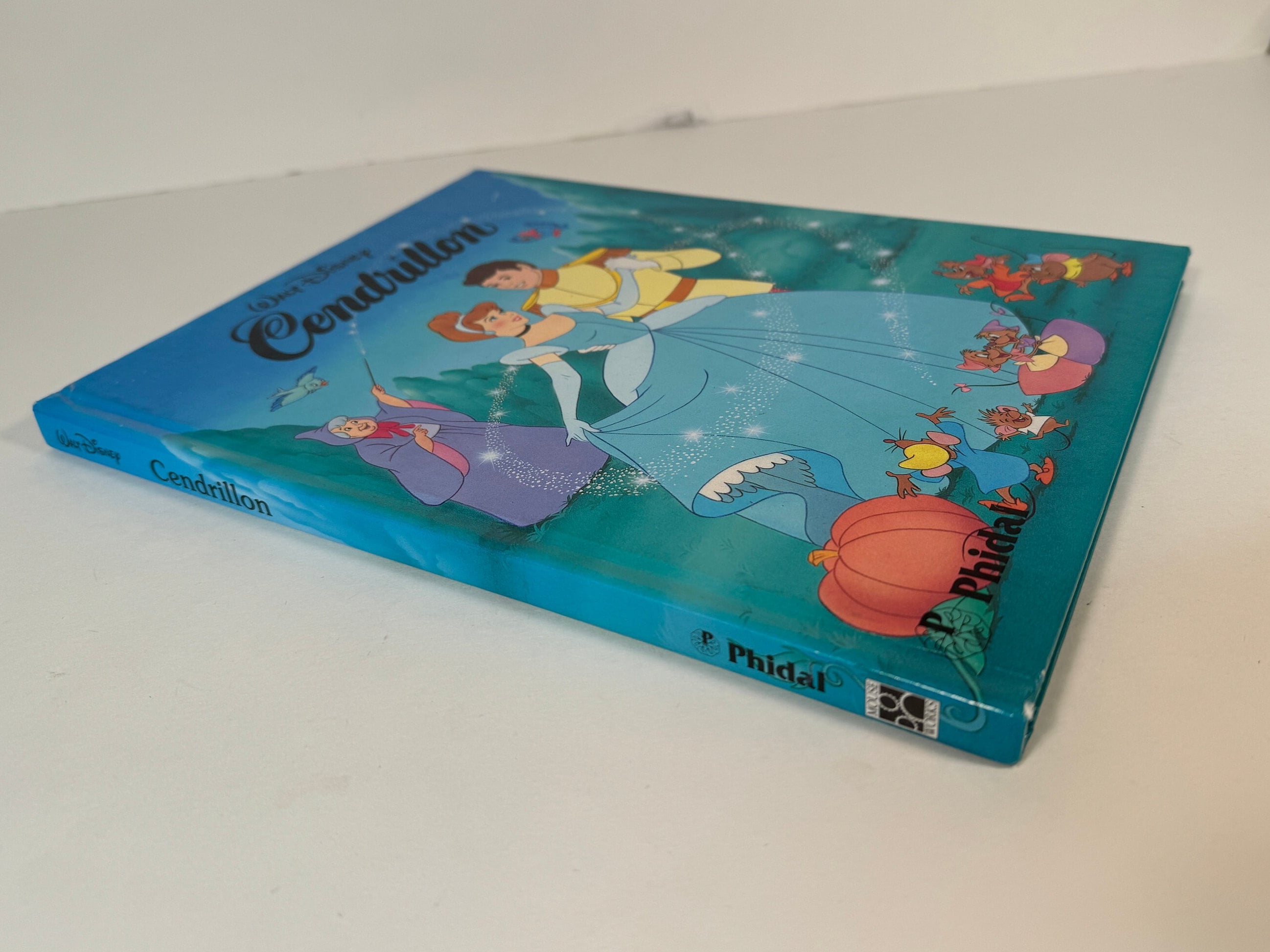 1992 cendrillon French Disney Classic Series Hardcover Book Phidal ...
