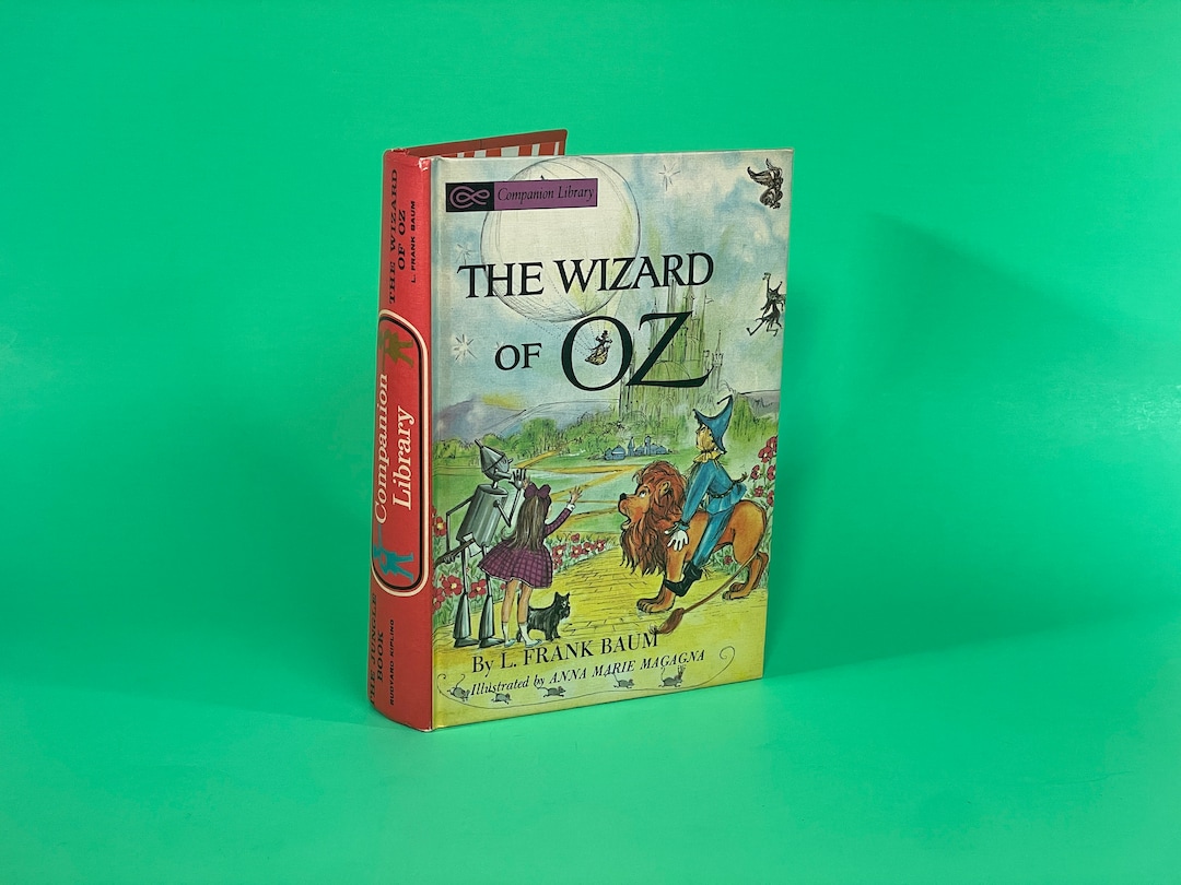 1963 Companion Library Double Book "the Wizard of Oz / the Jungle Book ...