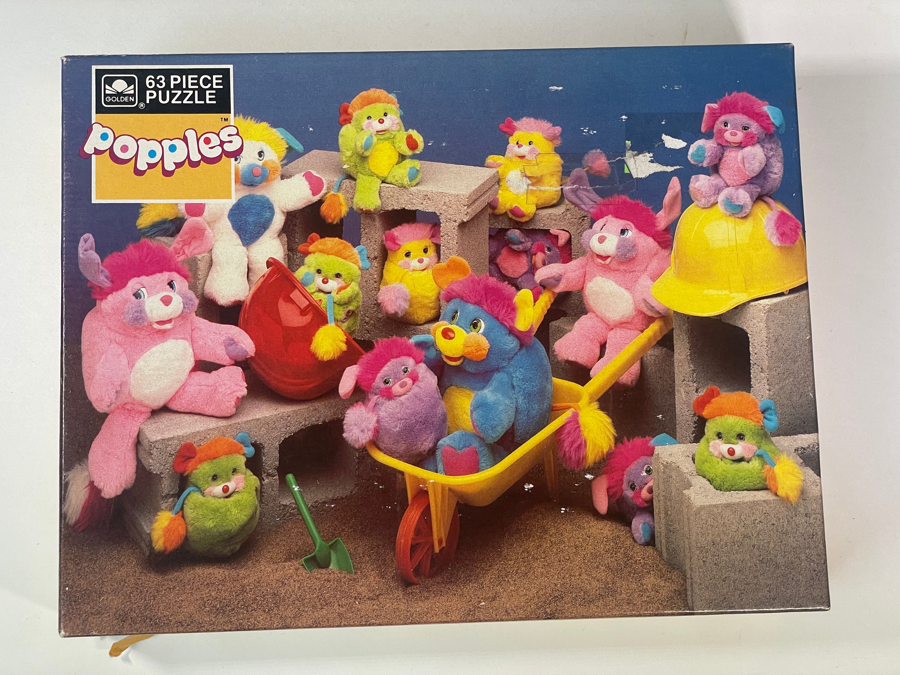 1987 Popples 63 Piece Jigsaw Puzzle 4712 Golden Western - Etsy