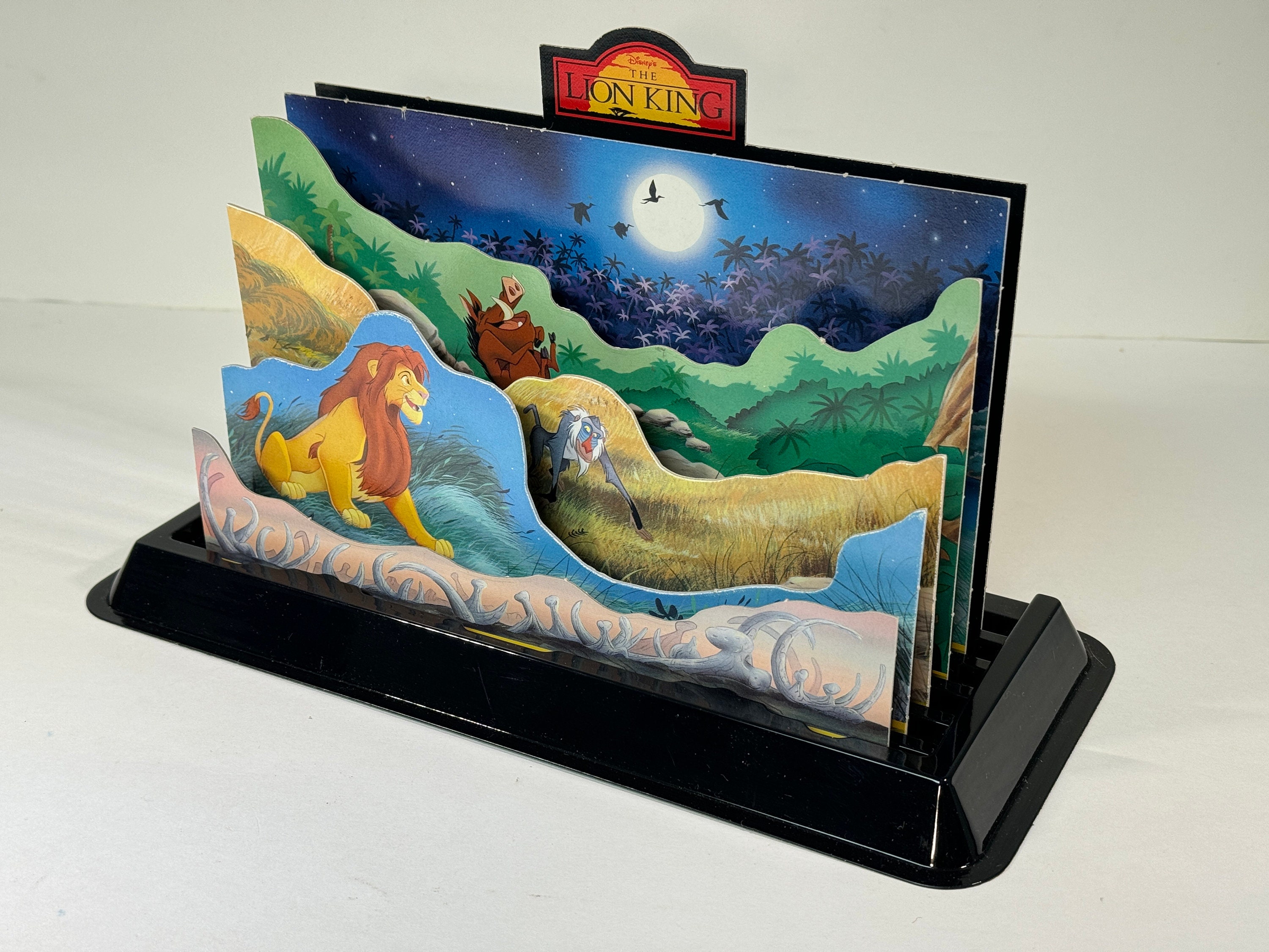 1994 Disney's the Lion King Matching Game - MB Milton Bradley 4427 ...