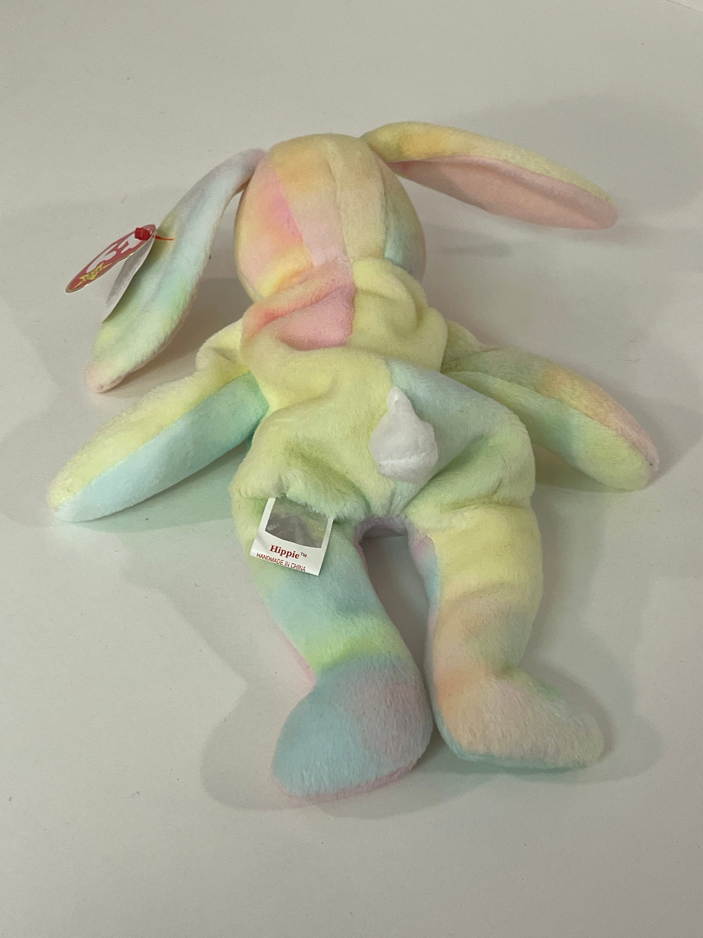 1999 Hippie el Conejo Ty Beanie Baby 4218 5a generación Red - Etsy España